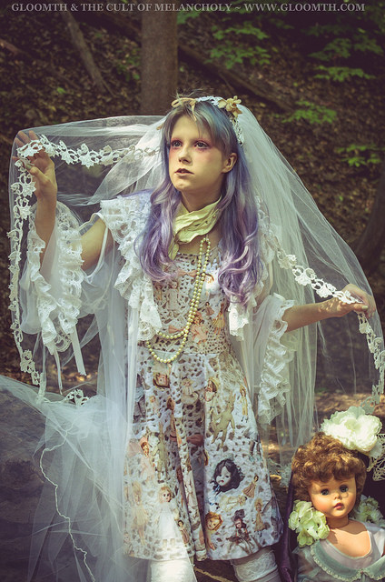 New “Ghost Bride” Photoshoot! – Gloomth & the Cult of Melancholy