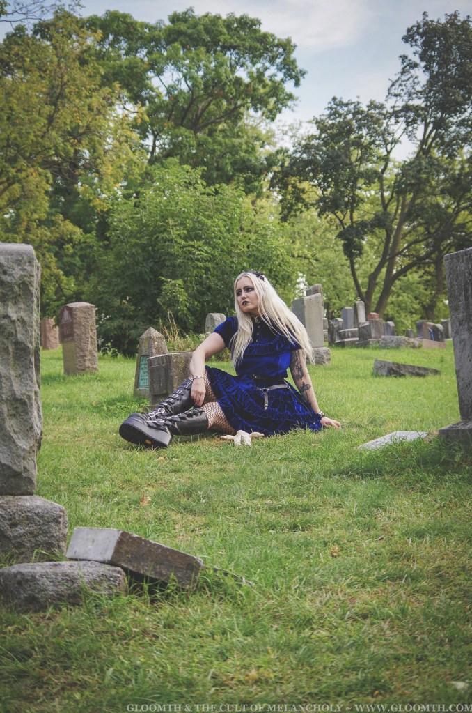 New Cemetery Photoshoot! – Gloomth & the Cult of Melancholy