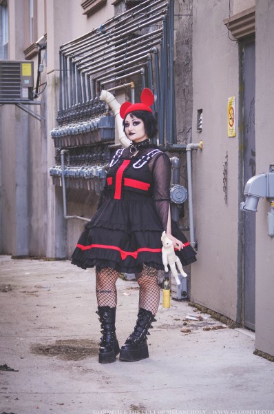 red black gothic nurse outfit – Gloomth & the Cult of Melancholy