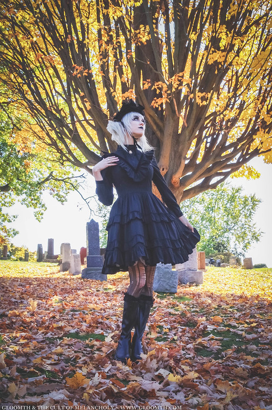 Gothic Victorian Photoshoot – Gloomth & the Cult of Melancholy