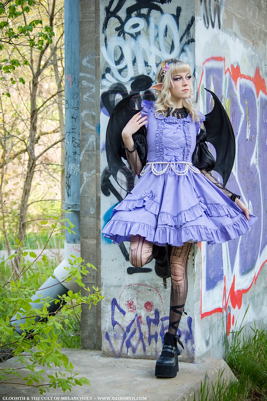 Gothic Fairy Photoshoot – Gloomth & the Cult of Melancholy