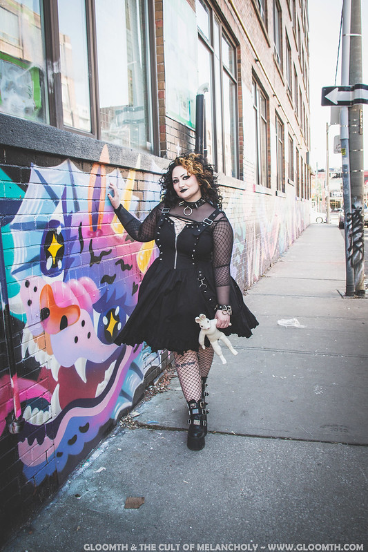 Gothic Downtown Photoshoot – Gloomth & the Cult of Melancholy