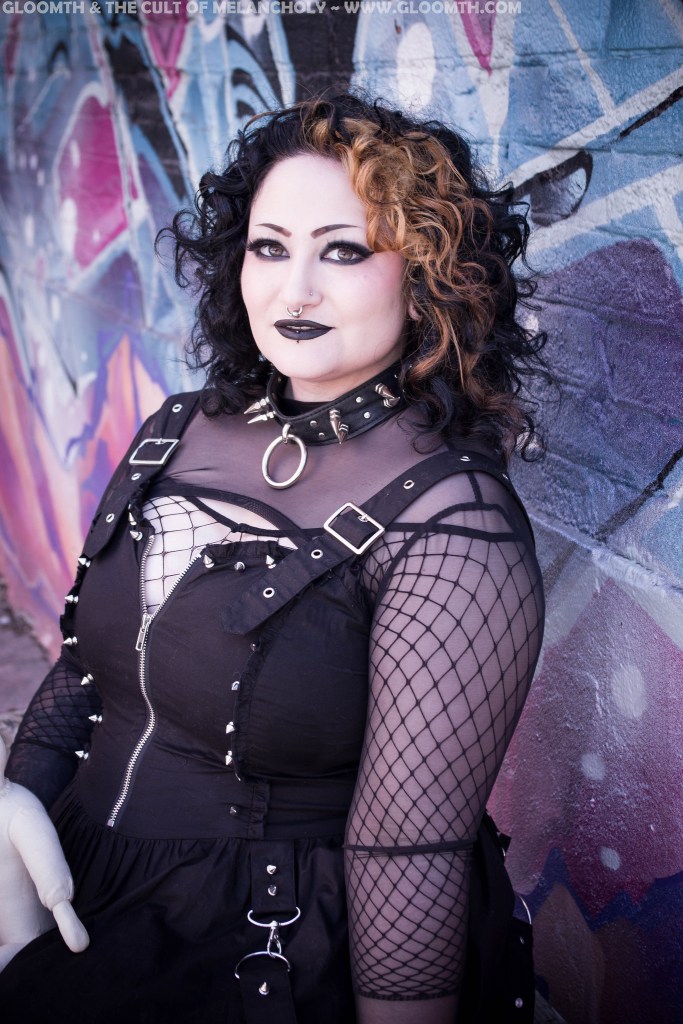 Gothic Downtown Photoshoot – Gloomth & the Cult of Melancholy