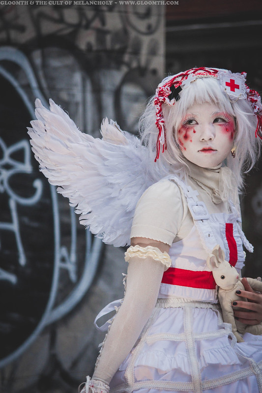 Ghostly Angel Photoshoot – Gloomth & the Cult of Melancholy